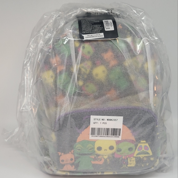 Funko | Bags | Funko The Nightmare Before Christmas Blacklight Black ...
